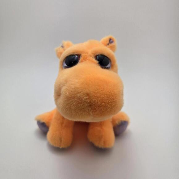 Toys | Russ Lil Peepers Plush Peaches The Orange Hippo Purple Feet 5 ...